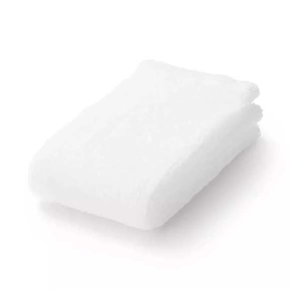 Muji | Bath & Body | Muji Nylon Body Towel White Bath Shower 25x9cm ...